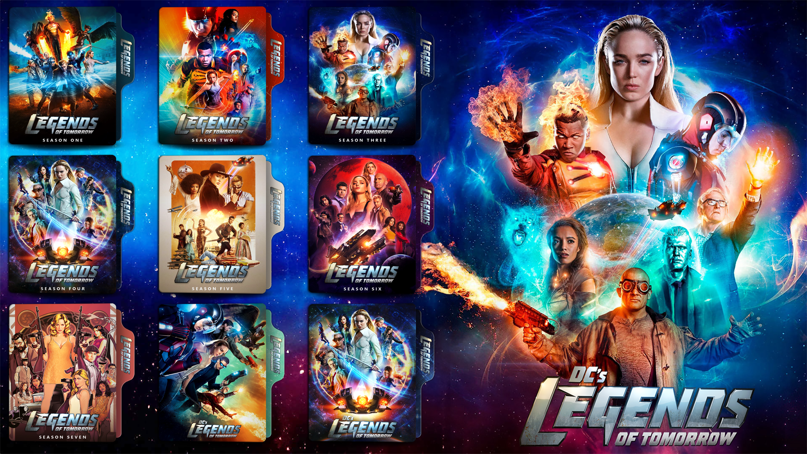 Legends of Tomorrow (2016) Folder Icon by MamadNobarii on DeviantArt