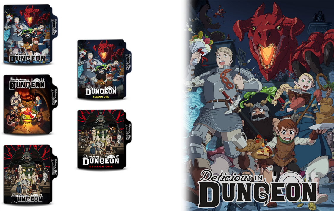Delicious in Dungeon (2024) Folder Icon by genralhd on DeviantArt