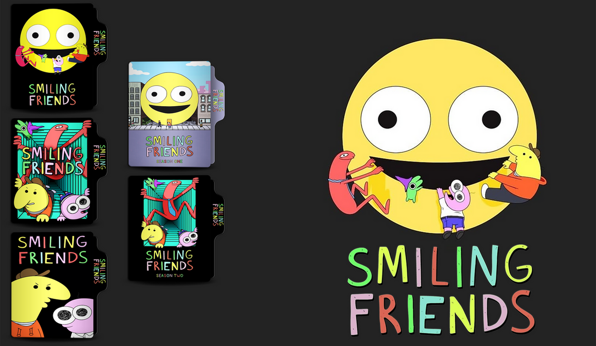 Smiling Friends (2020) Folder Icon by MamadNobarii on DeviantArt