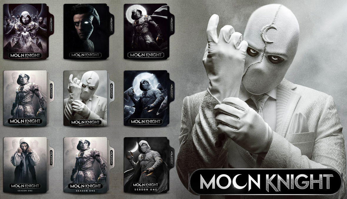 Moon Knight (2022) Folder Icon by MamadNobarii on DeviantArt