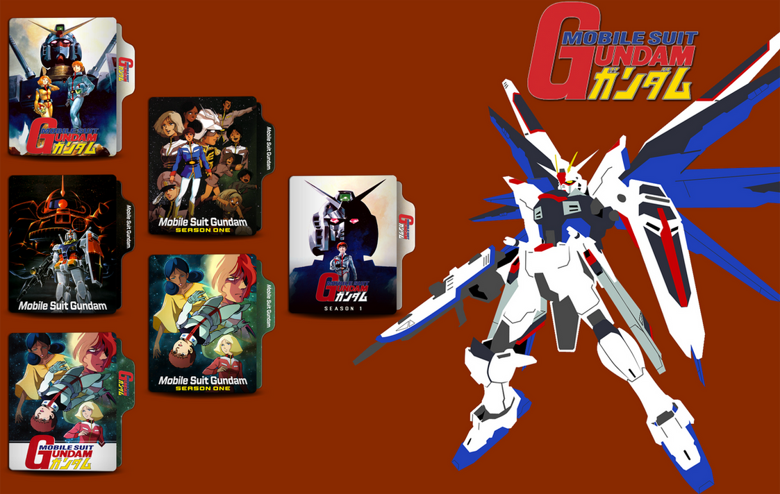 Mobile Suit Gundam (1979) Folder Icon by MamadNobarii on DeviantArt
