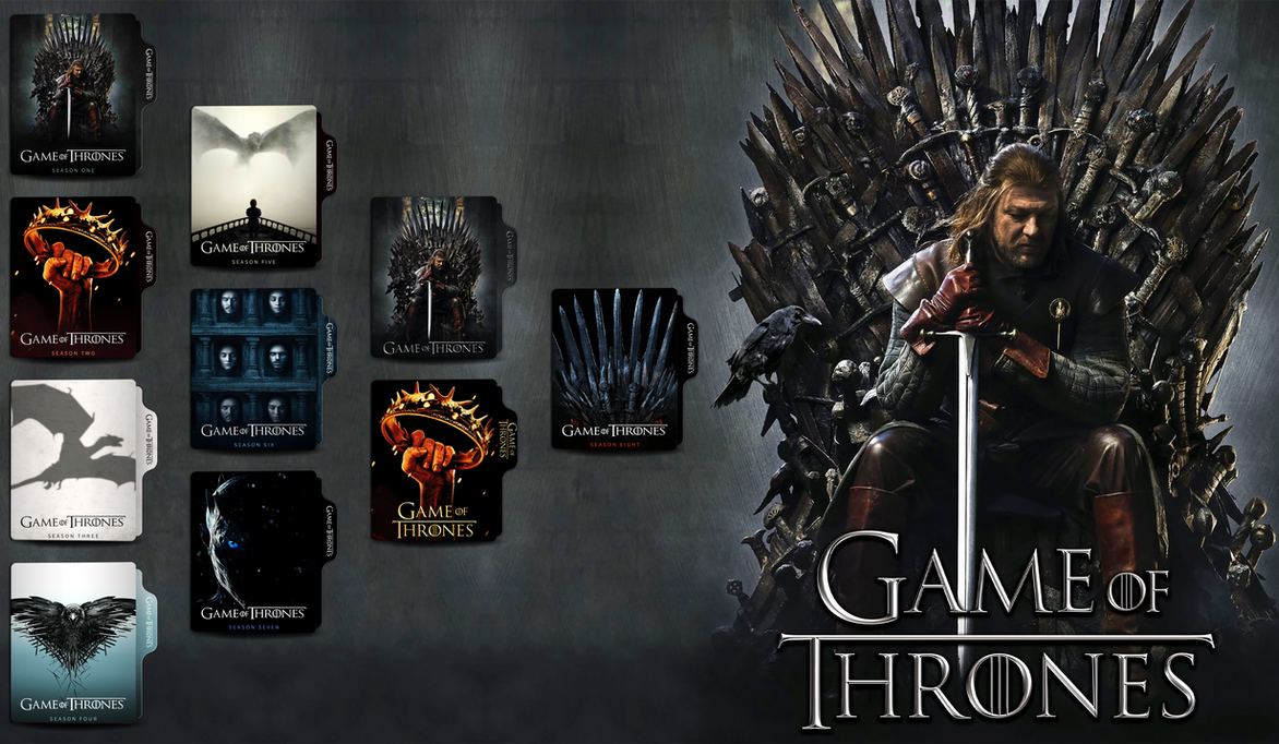 Game of Thrones (2011) New Folder Icon by MamadNobarii on DeviantArt