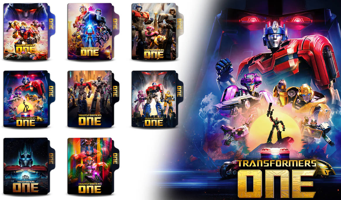 Transformers One (2024) Folder Icon by MamadNobarii on DeviantArt