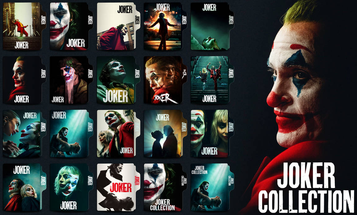 Joker Collection Folder Icon by MamadNobarii on DeviantArt