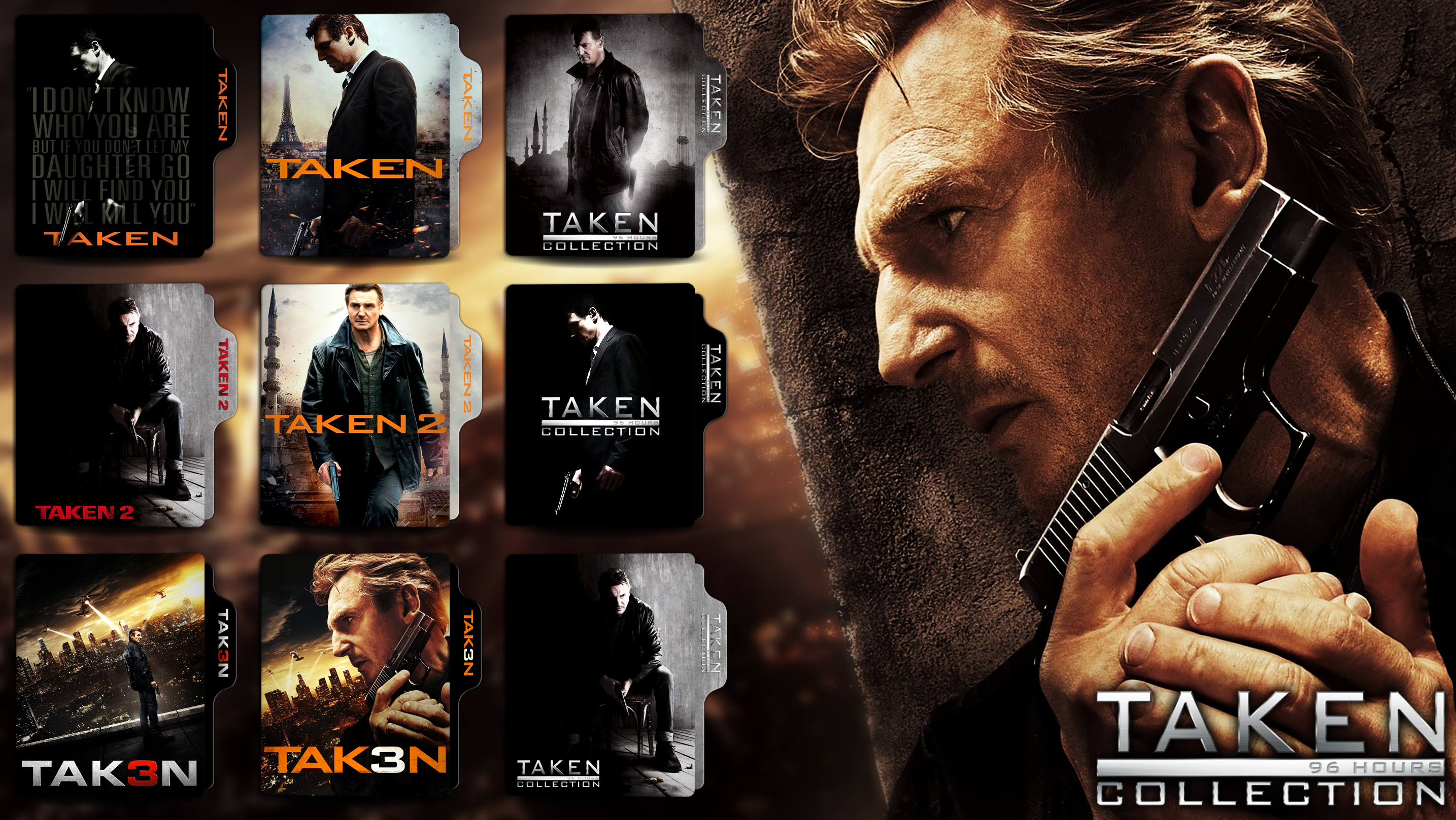 Taken Collection Folder Icon by MamadNobarii on DeviantArt