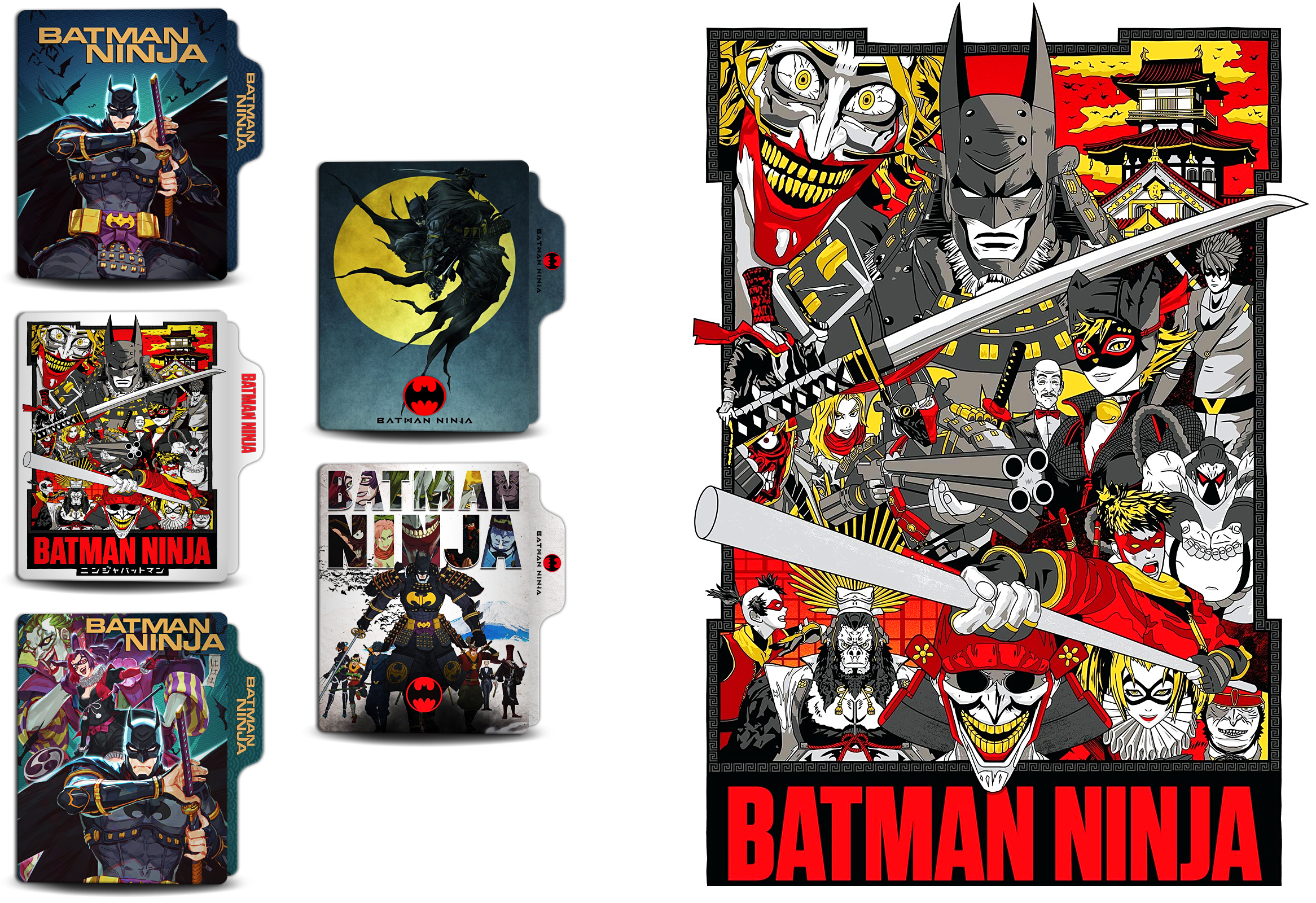 Batman Ninja (2018) Folder Icon by MamadNobarii on DeviantArt