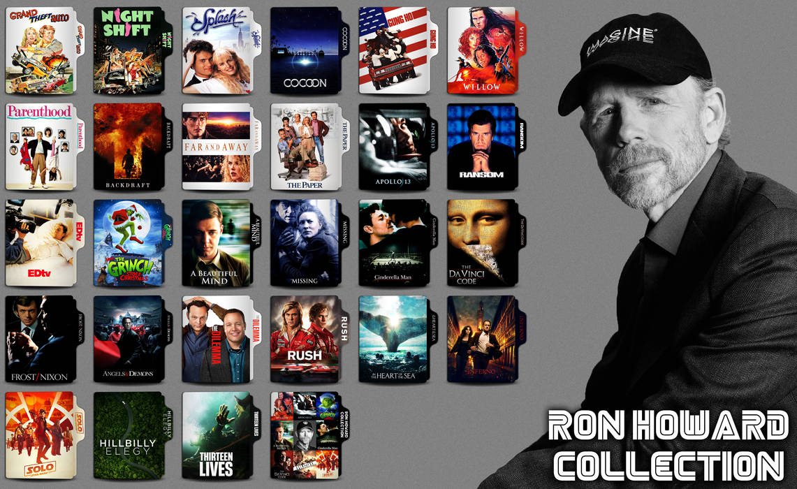 Ron Howard Collection Folder Icon by MamadNobarii on DeviantArt