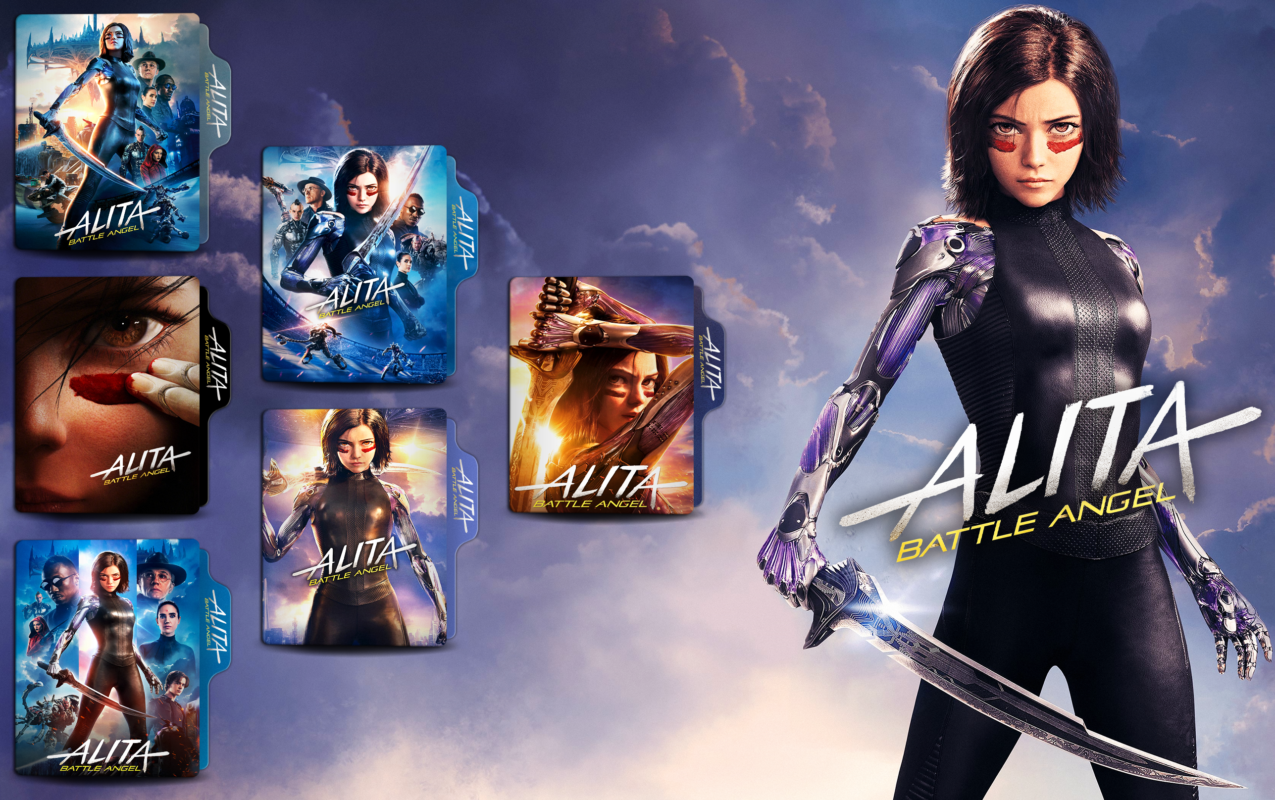 Alita: Battle Angel (2019) Folder Icon by MamadNobarii on DeviantArt
