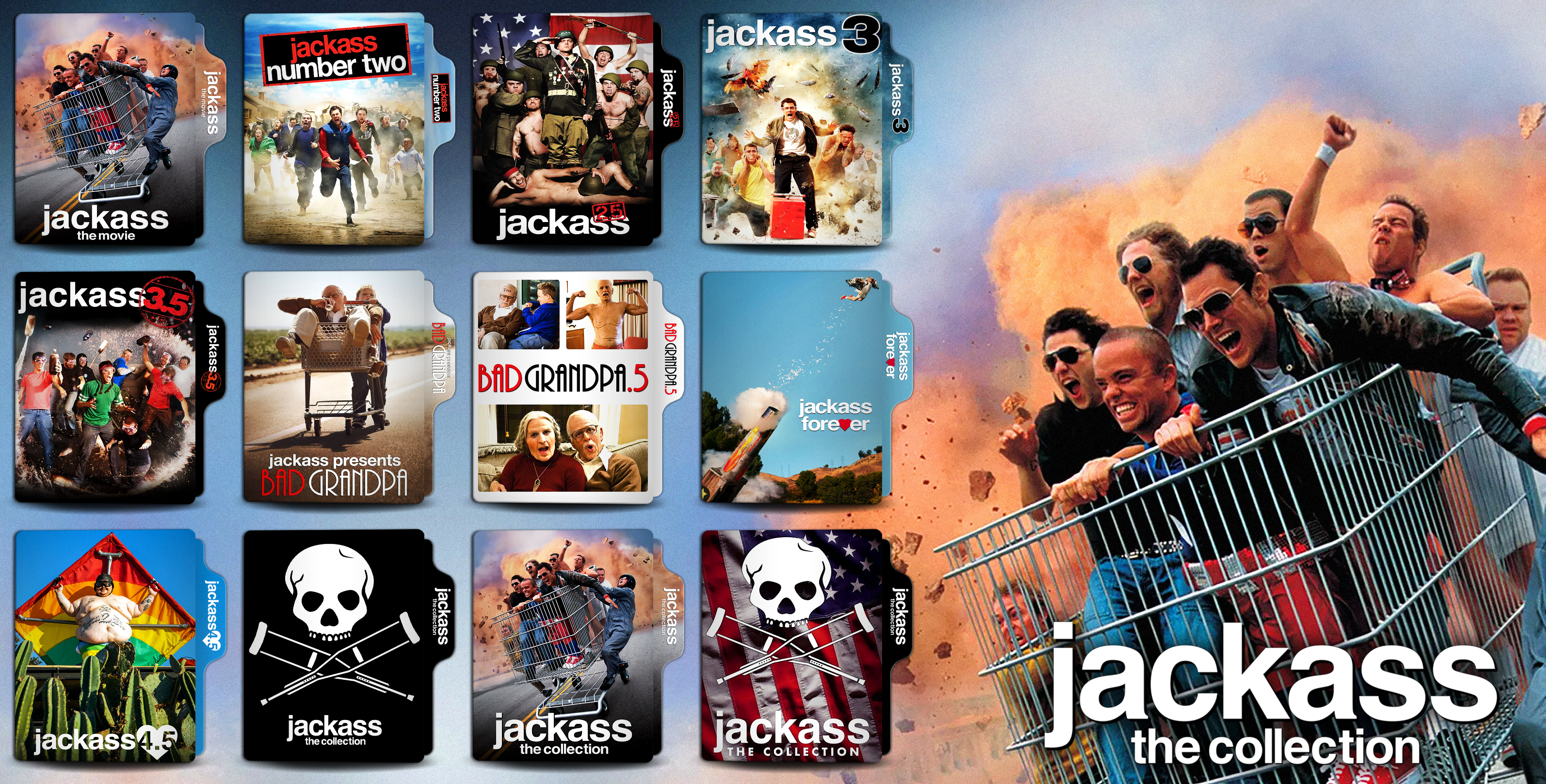 Jackass Collection Folder Icon by MamadNobarii on DeviantArt