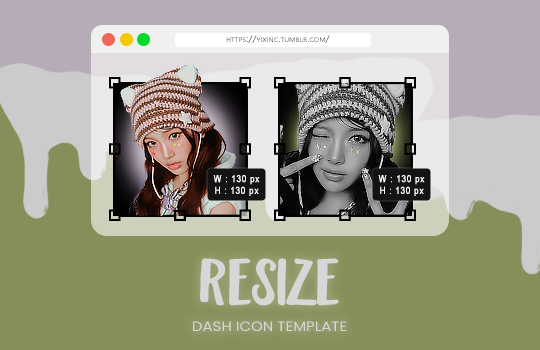 RESIZE: dash icon template by yixinc by yixinc on DeviantArt