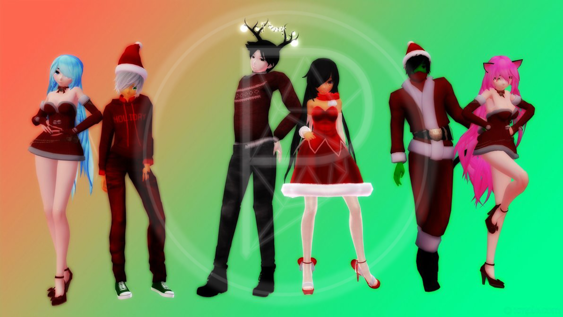 [MMD] MyStreet Christmas Model Pack + DL by Pink09YT on DeviantArt