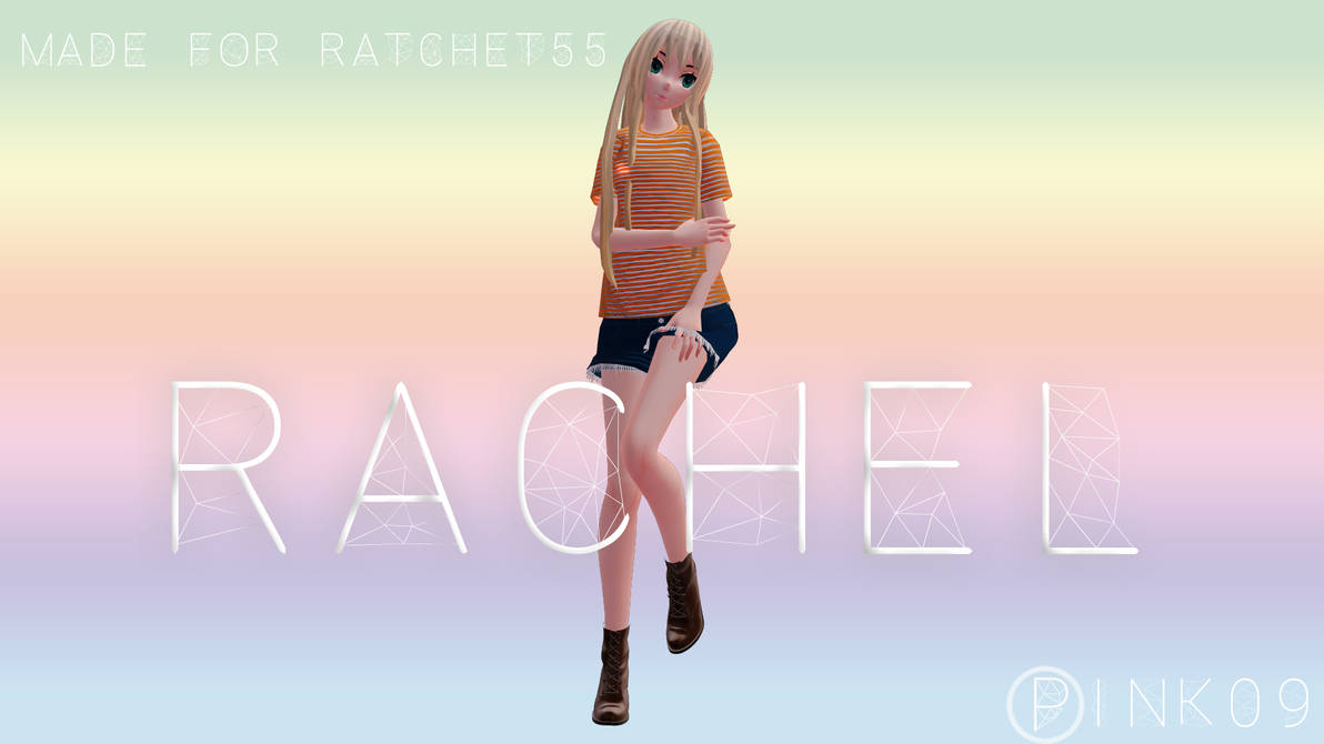 [MMD] Rachel - Art Trade with Ratchet55 by Pink09YT on DeviantArt