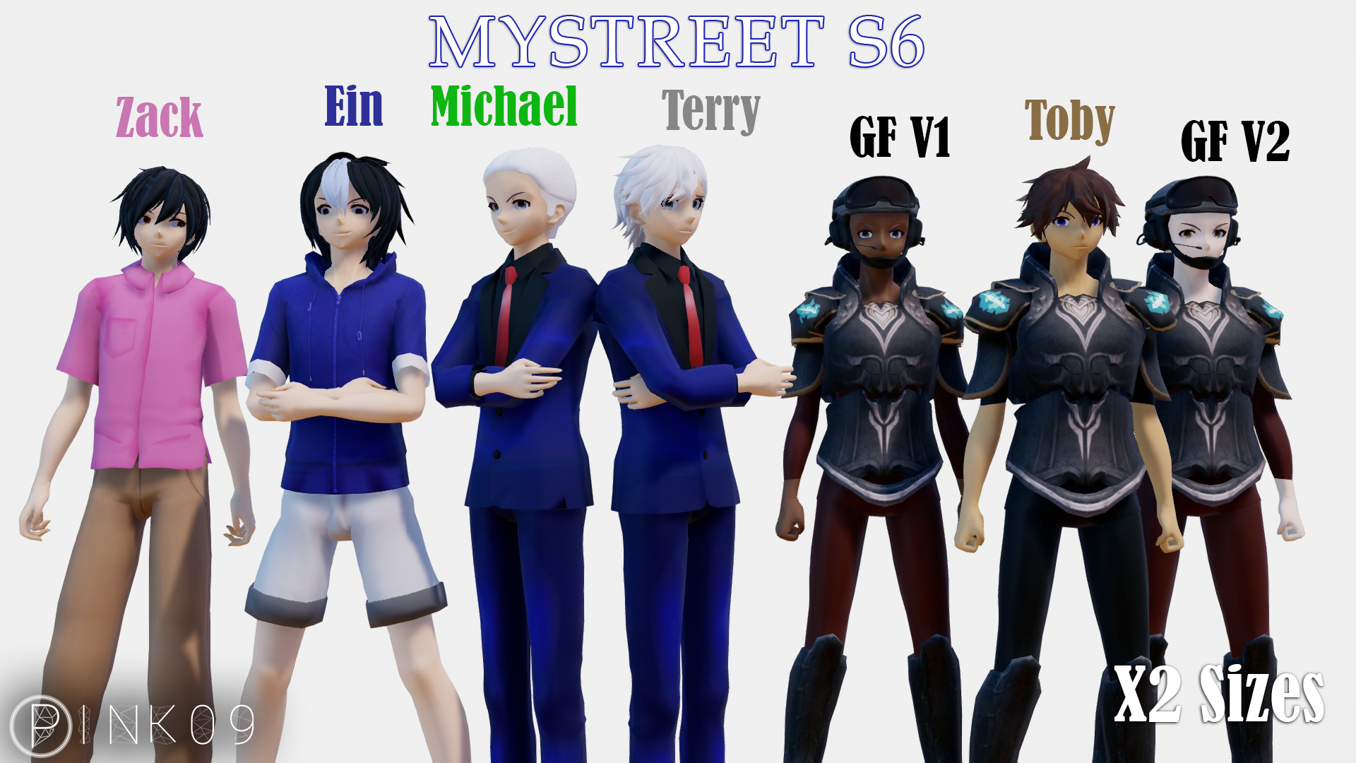 [MMD] MyStreet S6 Villain Model Pack + DL by Pink09YT on DeviantArt