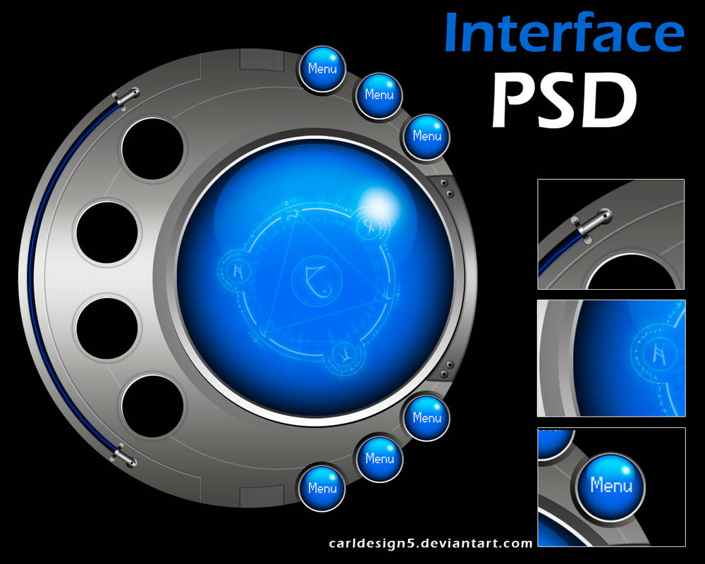 INTERFACE 4 PSD by carldesign5 on DeviantArt