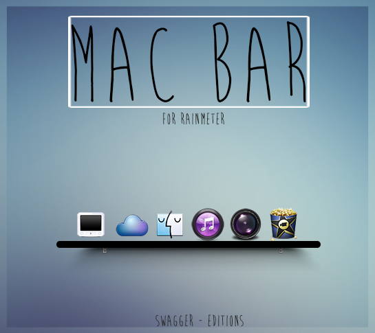 Mac Bar - For Rainmeter by swaggereditons on DeviantArt