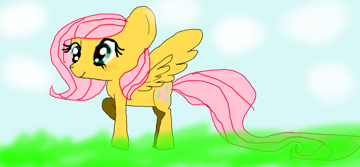 Fluttershy for NinjaFroakie by RainbowPegasister on DeviantArt