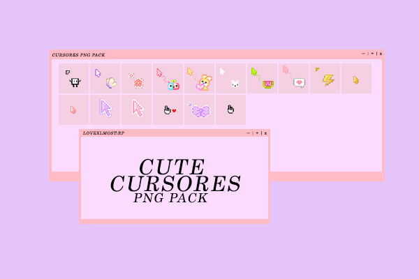 [png] Cute Cursores Pack | uno by lovexlmost on DeviantArt