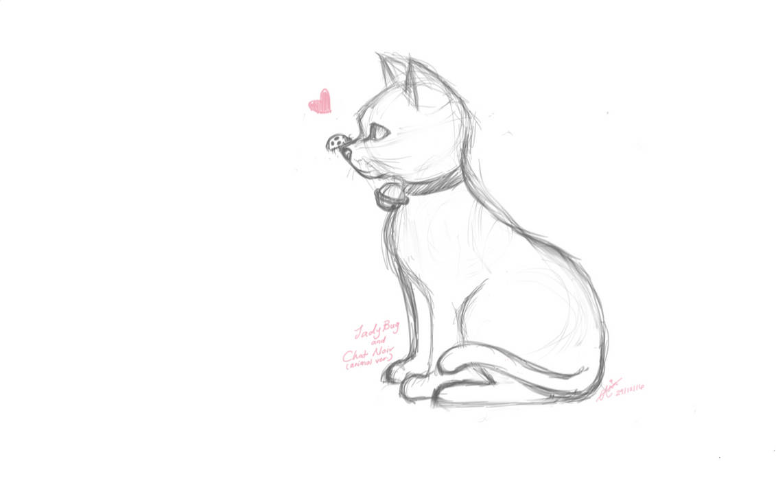 FANART of Miraculous Ladybug and Chat Noir by SarlmigaLoie on DeviantArt