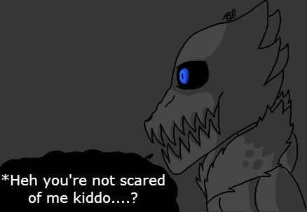 You're not scared? (Undertale Sans) by SansTheSkeleton1010 on DeviantArt