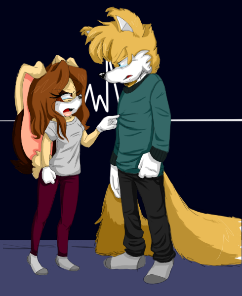 Day 23: Arguing by CandiCindy on DeviantArt