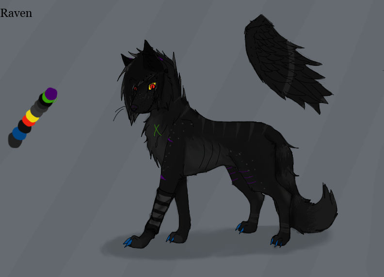 Fursona Reference by TheLostRaven26 on DeviantArt