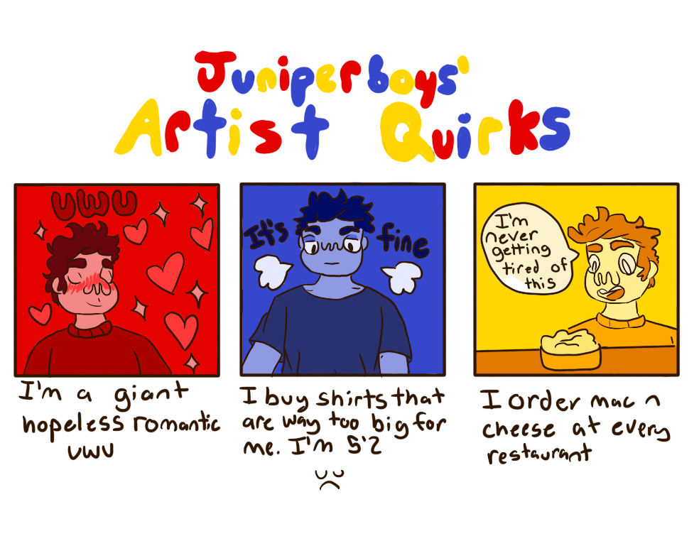 Artist Quirks by Lapis-the-unicorn on DeviantArt