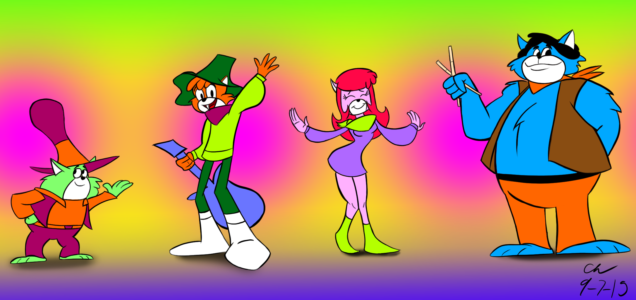 Cattanooga Cats by CHCHcartoons on DeviantArt