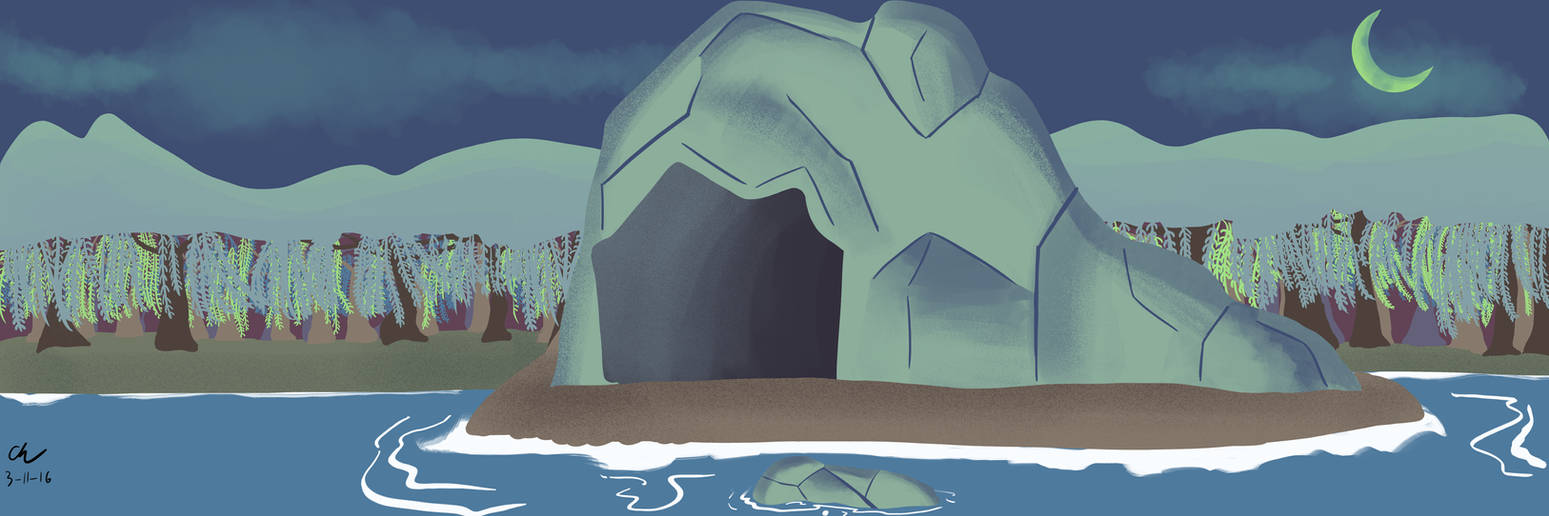 Cave Establishing Shot by CHCHcartoons on DeviantArt