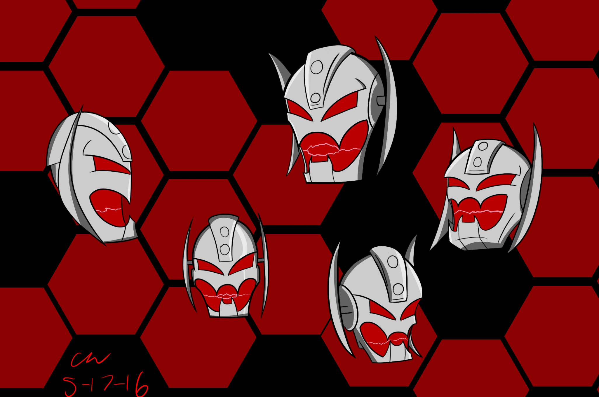Ultron Head Studies/Poses by CHCHcartoons on DeviantArt