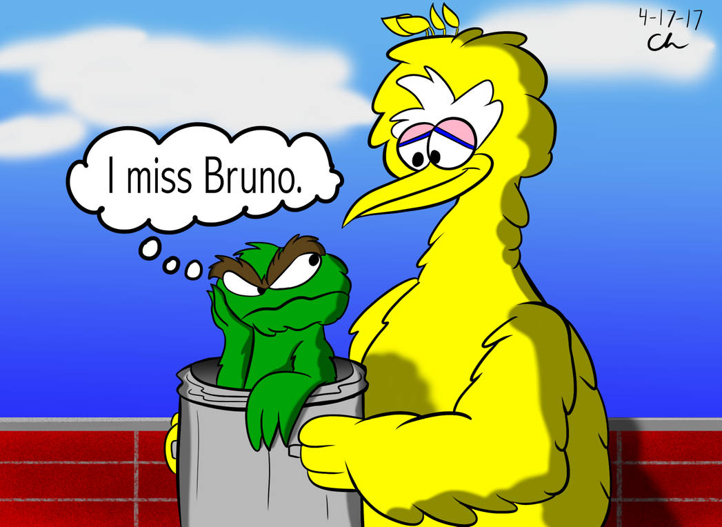 Big Bird and Oscar by CHCHcartoons on DeviantArt
