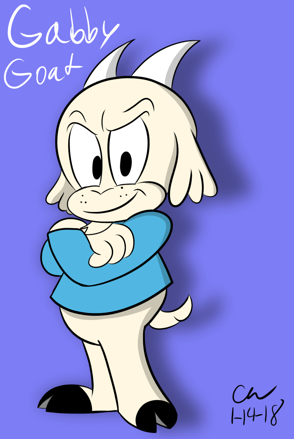 Gabby Goat by CHCHcartoons on DeviantArt