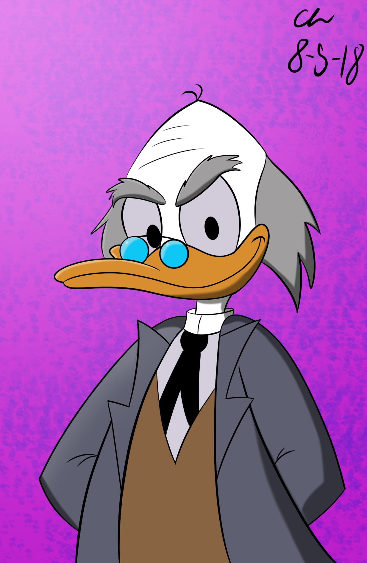 Ludwig Von Drake by CHCHcartoons on DeviantArt