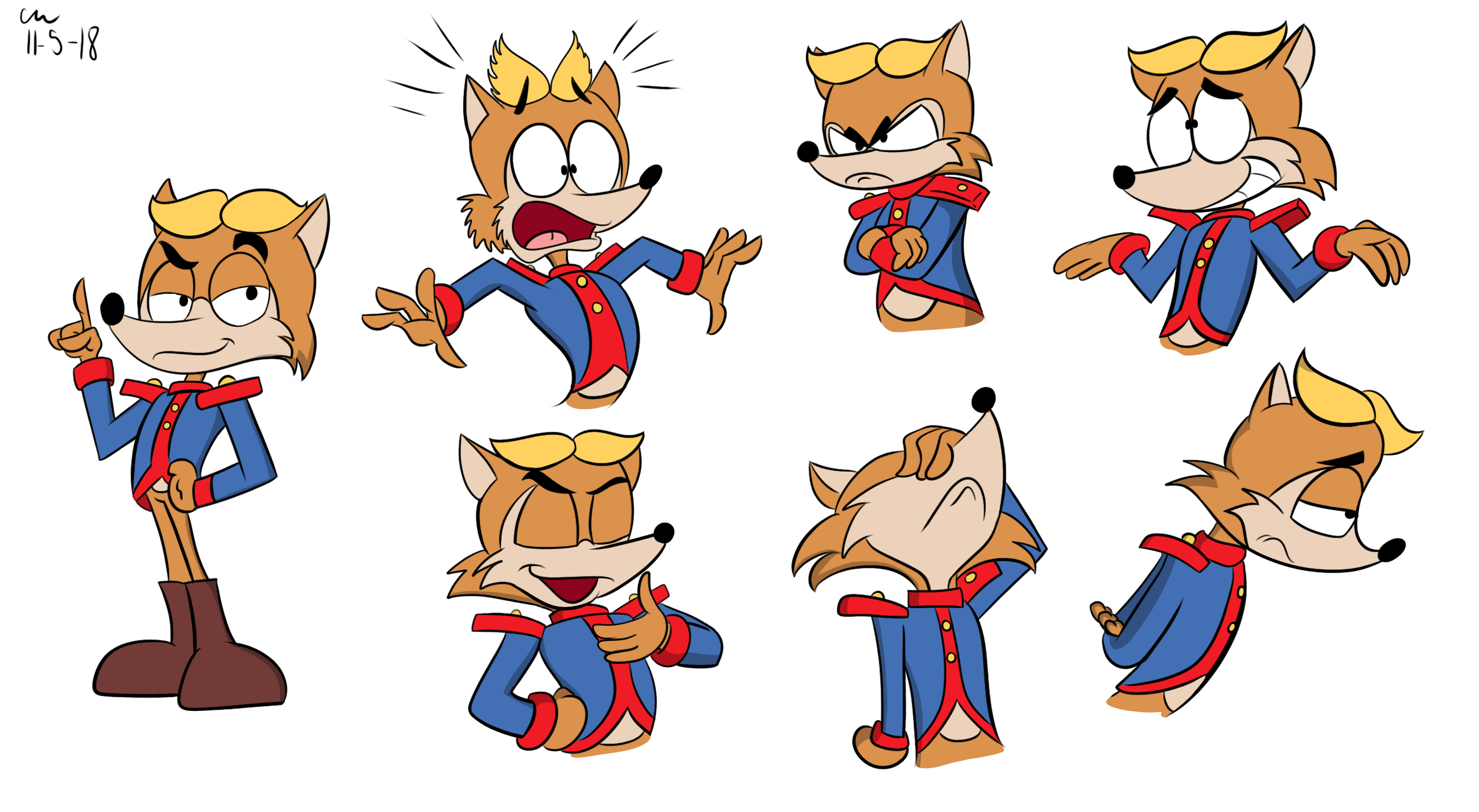 Antoine D'Coolette Sketches by CHCHcartoons on DeviantArt