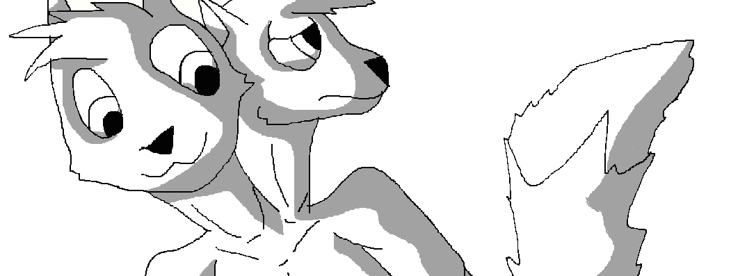 Conjoined Anthro Grey scale by Mojo1985 on DeviantArt