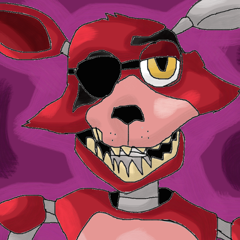 Foxy up close by Mojo1985 on DeviantArt