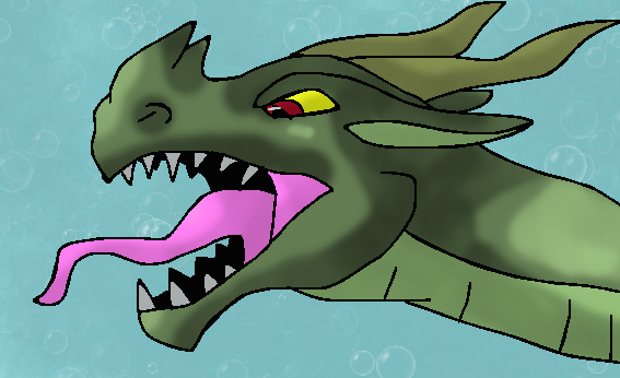 Angry Dragon Head by Mojo1985 on DeviantArt