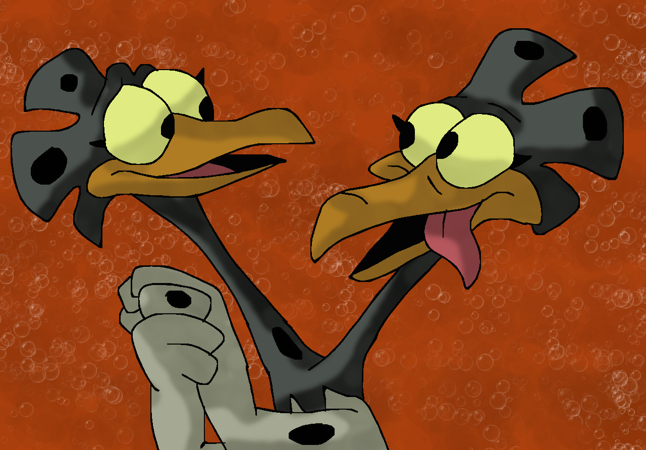 Spot the two-headed Chicken by Mojo1985 on DeviantArt