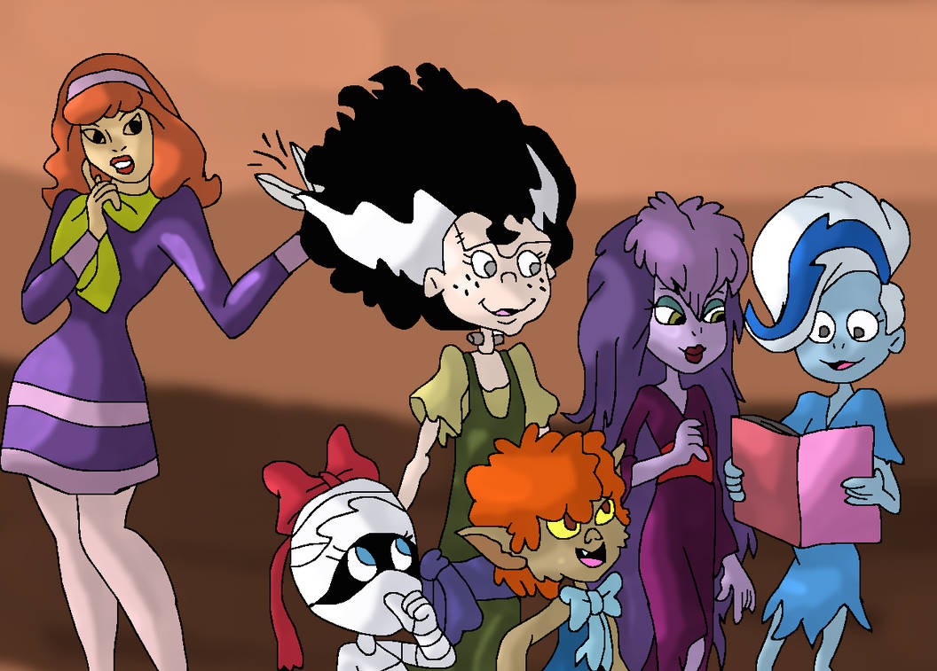 Daphne cutting the Grimwood Girls' hair by Mojo1985 on DeviantArt