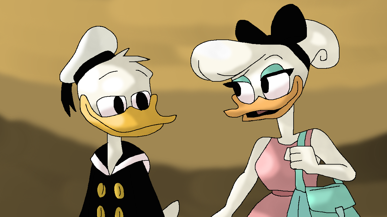 Donald Duck and Daisy Duck / Donsy by Mojo1985 on DeviantArt