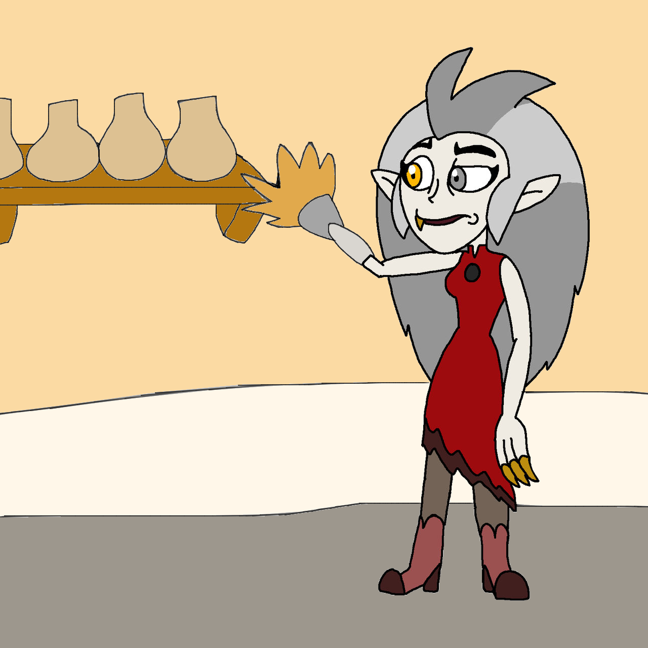 Give Eda a hand - Duster hand by Mojo1985 on DeviantArt