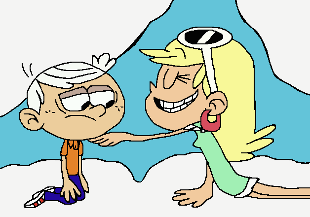 Leni Loud Comforting Lincoln Loud On A Cloud By Mojo1985 On Deviantart