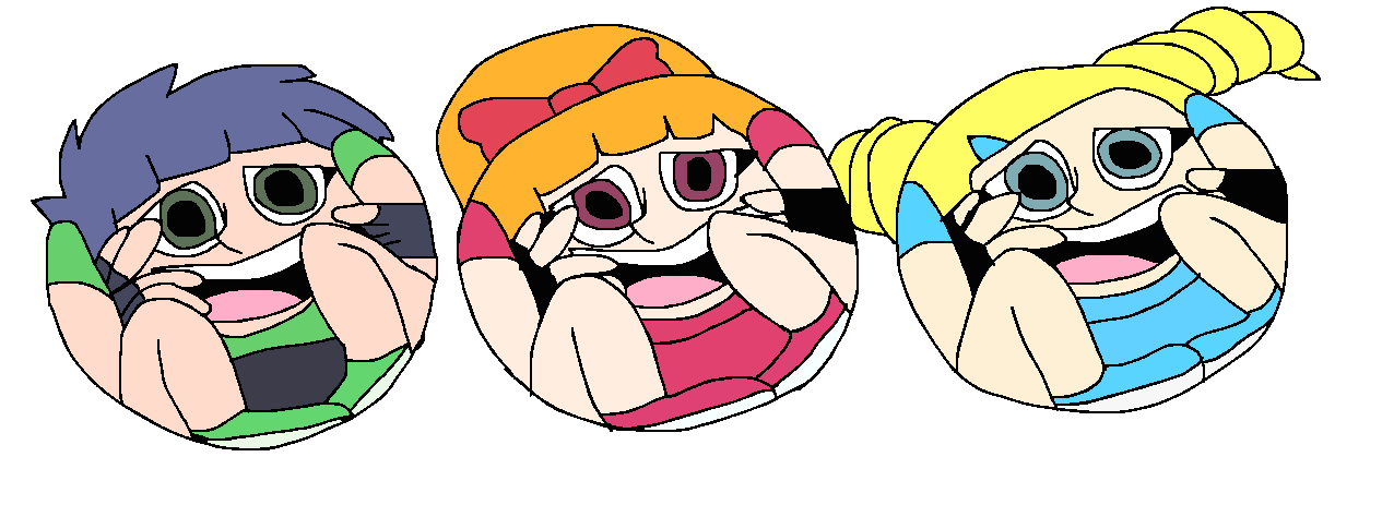 PPGZ Transformed into balls (Remake) by Mojo1985 on DeviantArt