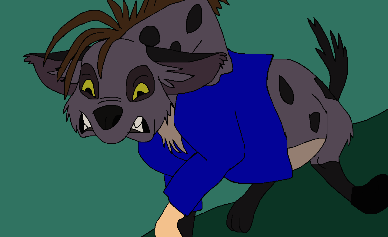 Tyler Transformed into Shenzi by Mojo1985 on DeviantArt