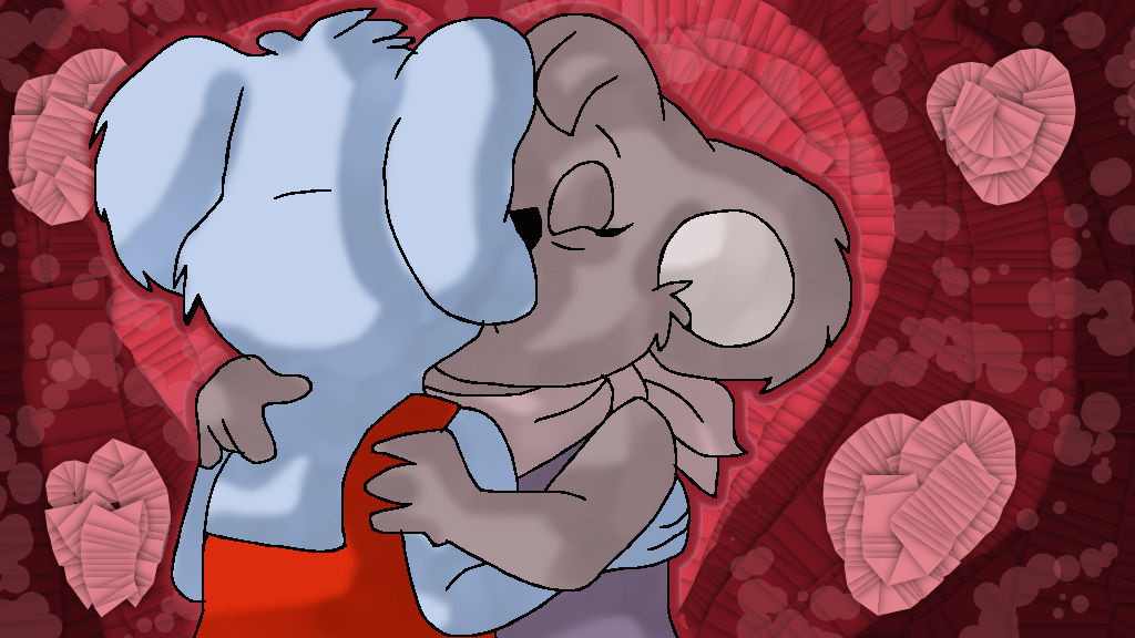 Blinky Bill and Nutsy kissing by Mojo1985 on DeviantArt