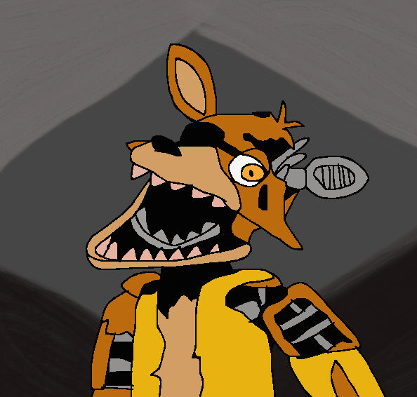 Rick transform into Withered Foxy by Mojo1985 on DeviantArt