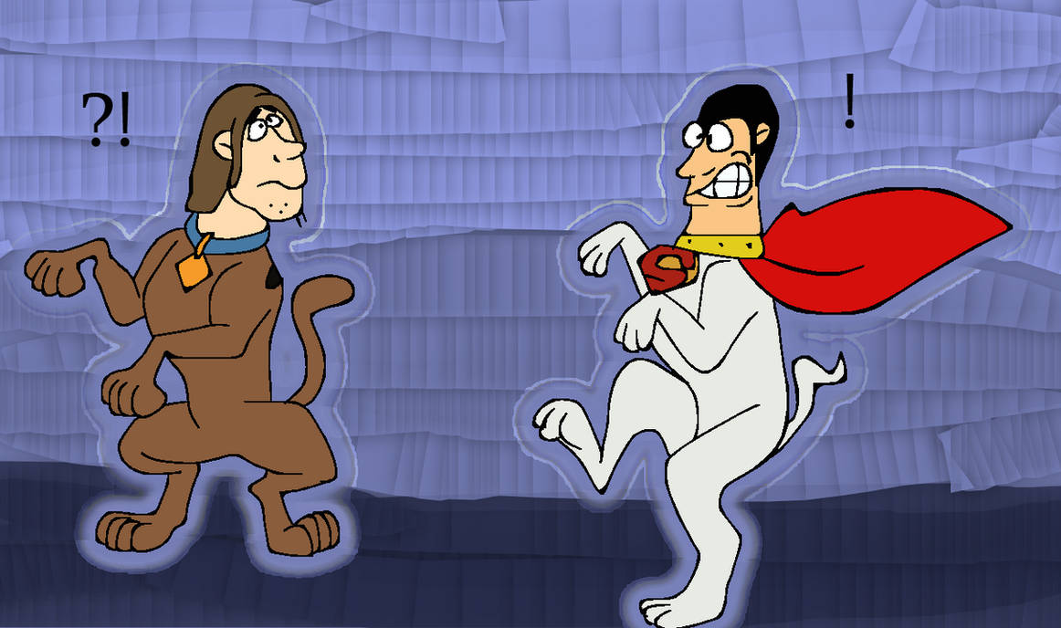 Scooby Doo and Krypto with human heads by Mojo1985 on DeviantArt