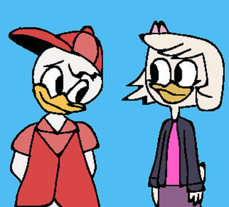 Quack Pack Reboot Huey and Webby outfit redesign by Mojo1985 on DeviantArt