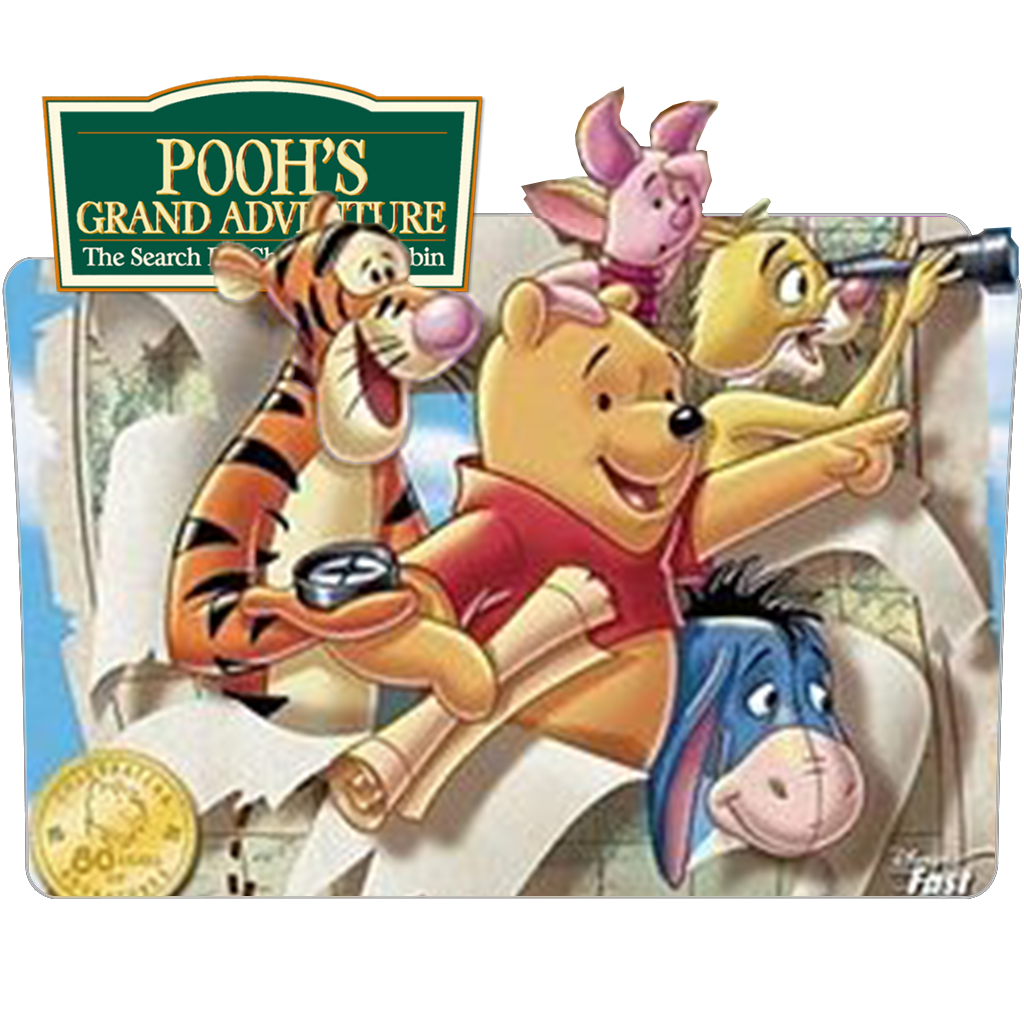 Pooh's Grand Adventure Folder Icon by FluffyMocha006 on DeviantArt