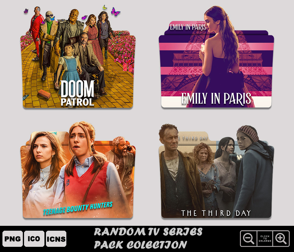 Random TV Series Pack Collection by b0y97 on DeviantArt