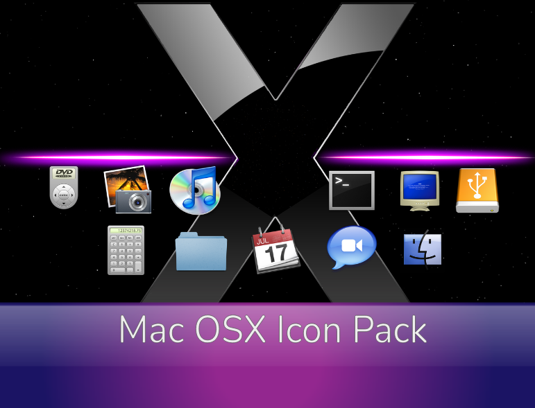 Mac OSX Icon Pack by Win72010 on DeviantArt